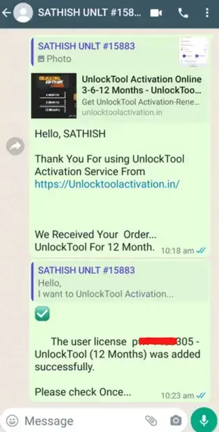 UnlockTool Activation Online 3-6-12 Months - UnlockTool Price In India