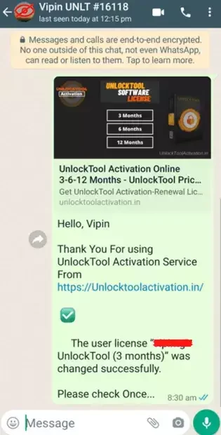 UnlockTool Activation Online 3-6-12 Months - UnlockTool Price In India