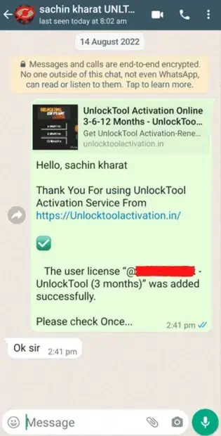 UnlockTool Activation Online 3-6-12 Months - UnlockTool Price In India